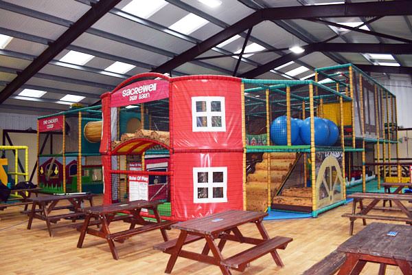 Fun on the farm with our indoor soft play | Sacrewell